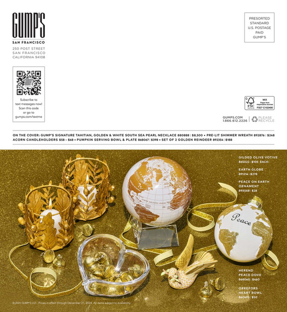 Gump's - Holiday Catalog 2024 - Page 60-61